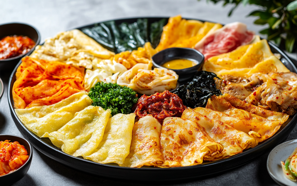 Best Korean Nine Delicacies Platter - Kim Kim Cooking