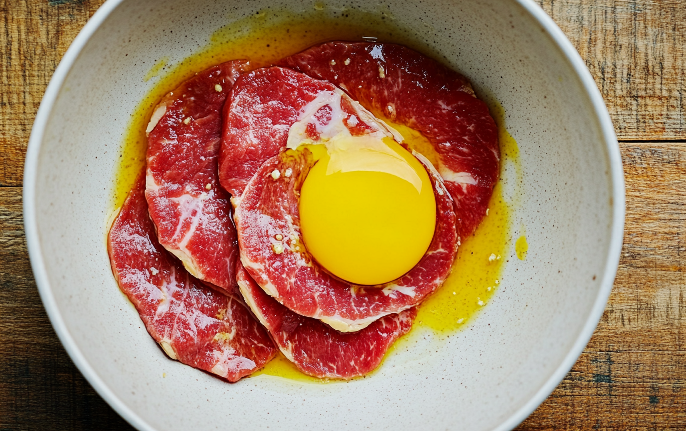 Korean Beef Pancakes - Kim Kim Cooking