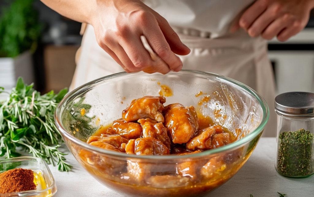 Korean BBQ Chicken - Kim Kim Cooking