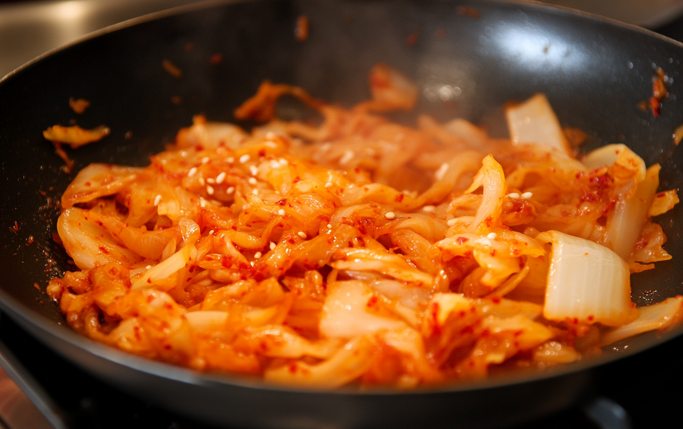 Best Spicy Kimchi Fried Rice - Kim Kim Cooking