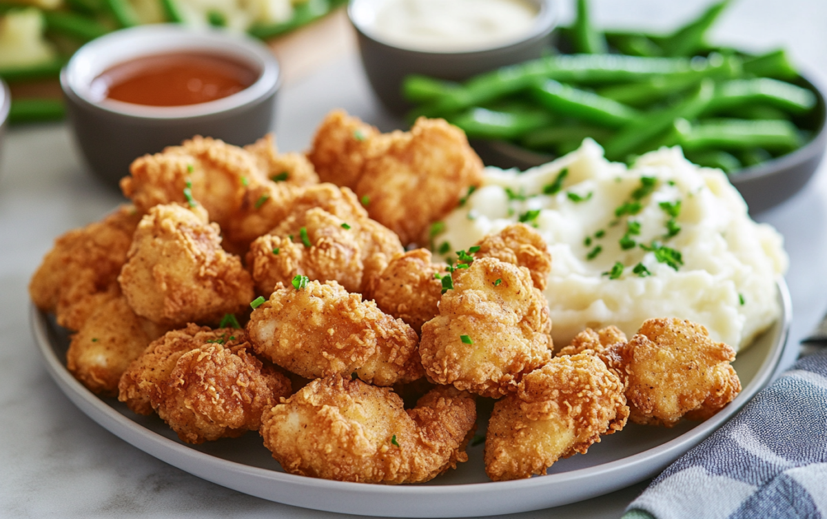 Easy Crispy Chicken Bites - Kim Kim Cooking