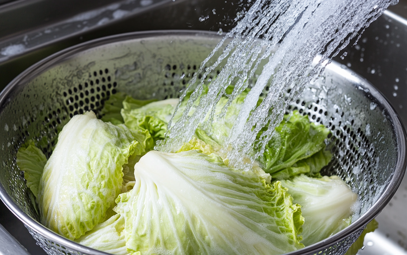 Mild White Kimchi - Kim Kim Cooking