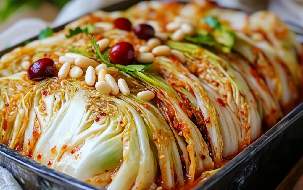 Mild White Kimchi - Kim Kim Cooking