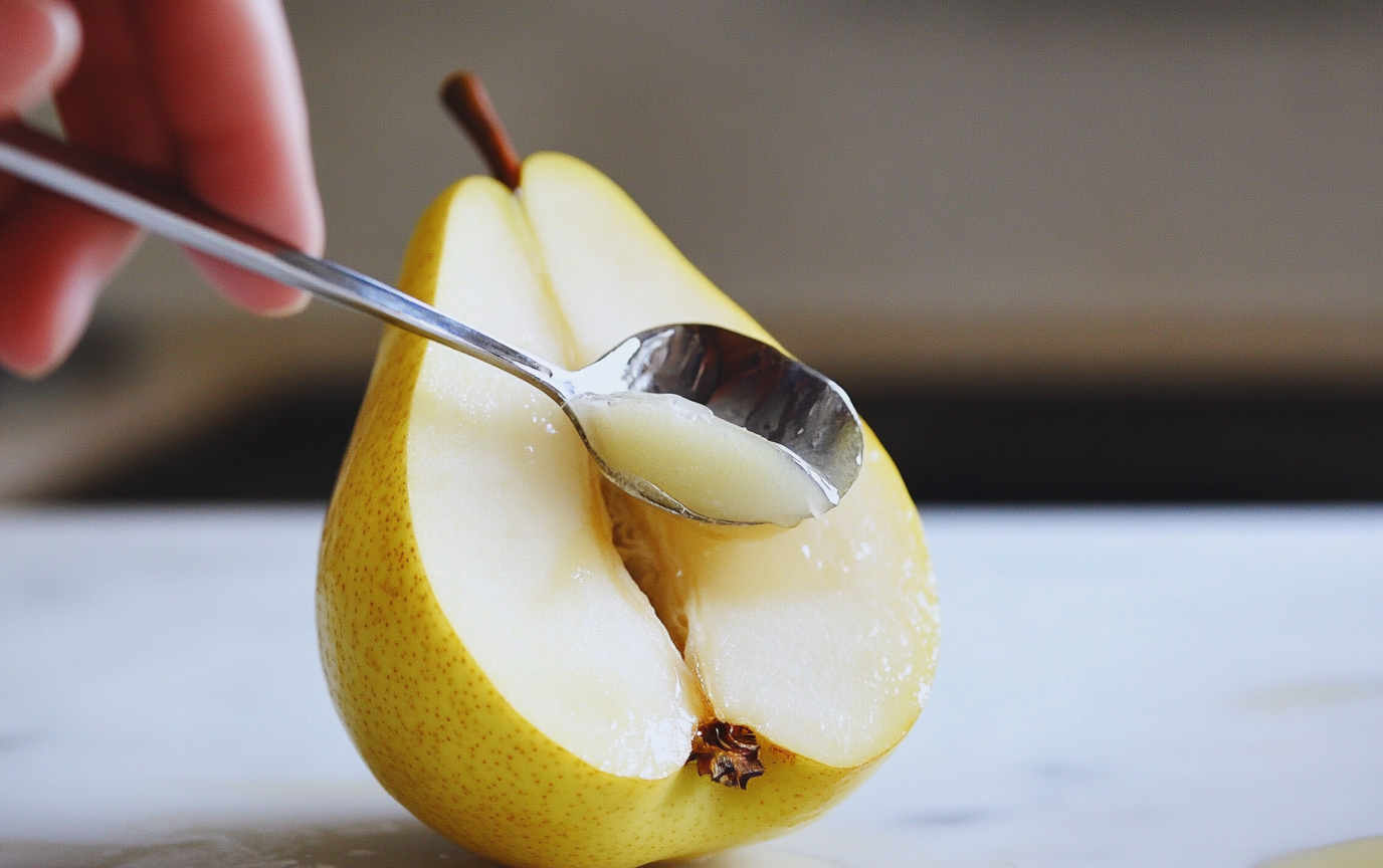 Perfect Korean Steamed Pears - Kim Kim Cooking