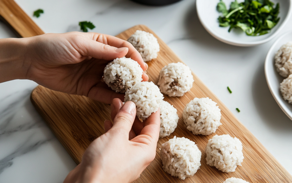 Easy Korean Rice Balls - Kim Kim Cooking