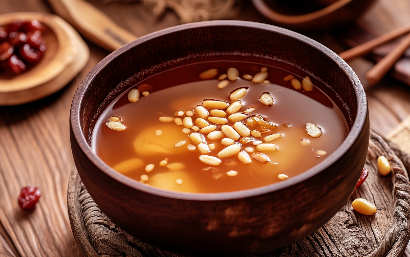 Korean Cinnamon Ginger Punch - Kim Kim Cooking