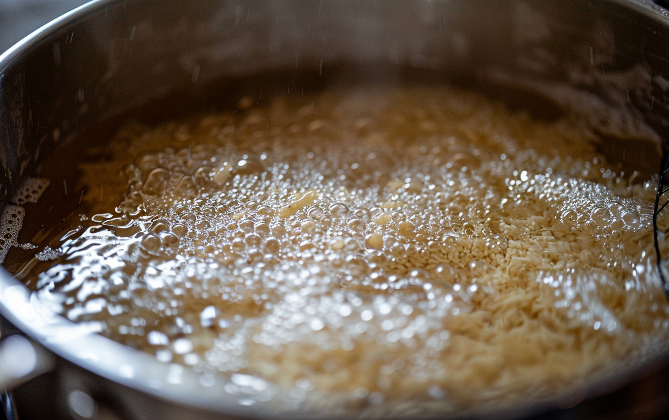 3-Step Easy Homemade Korean Rice Syrup - Kim Kim Cooking