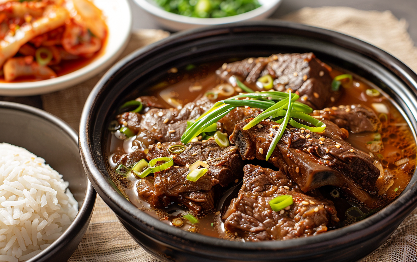 Perfect Korean Beef Bone Soup - Kim Kim Cooking