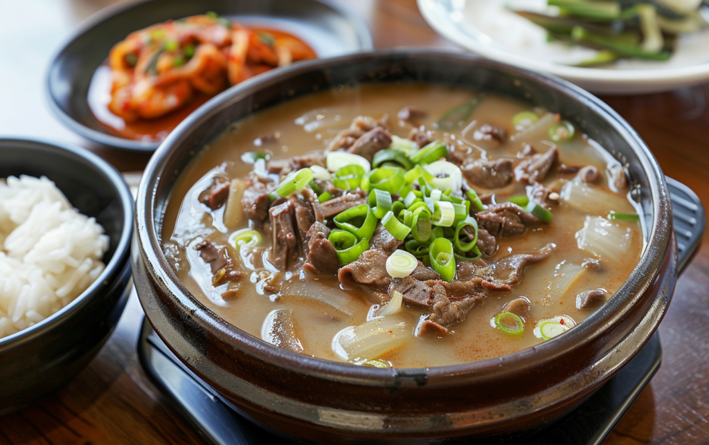 Perfect Korean Beef Bone Soup - Kim Kim Cooking