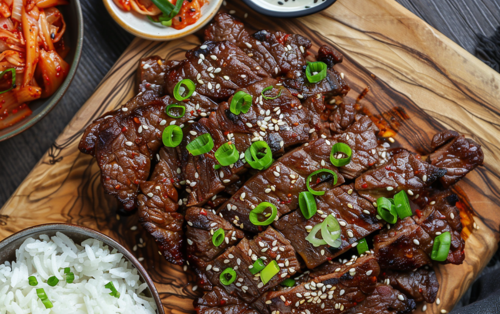 Delicious Korean BBQ Beef - Kim Kim Cooking