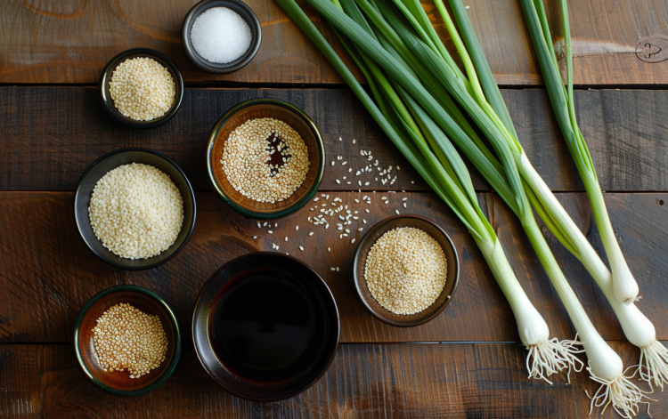 Korean Spicy Scallion Salad - Kim Kim Cooking