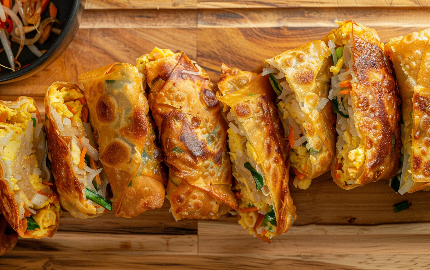 Korean Egg Roll Delight(Gyeran Mari) - Kim Kim Cooking