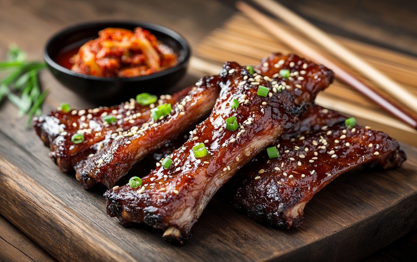 Perfect Korean BBQ Pork Ribs - Kim Kim Cooking