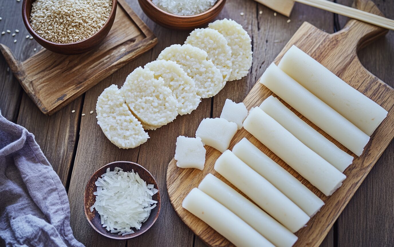 Korean Spicy Rice Cakes - Kim Kim Cooking