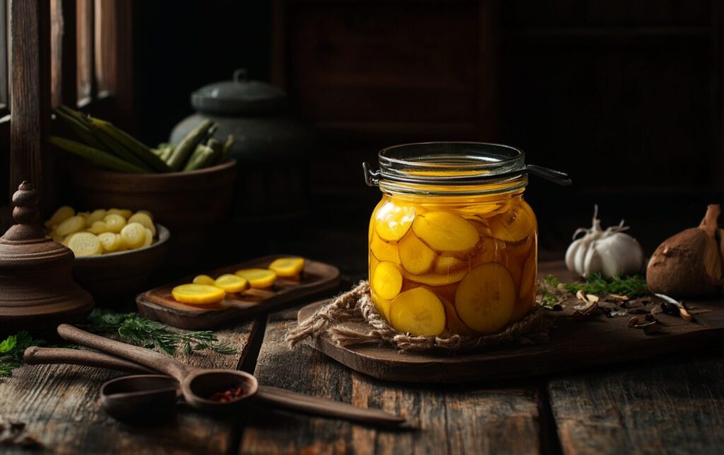 Easy Korean Yellow Pickled Radish - Kim Kim Cooking