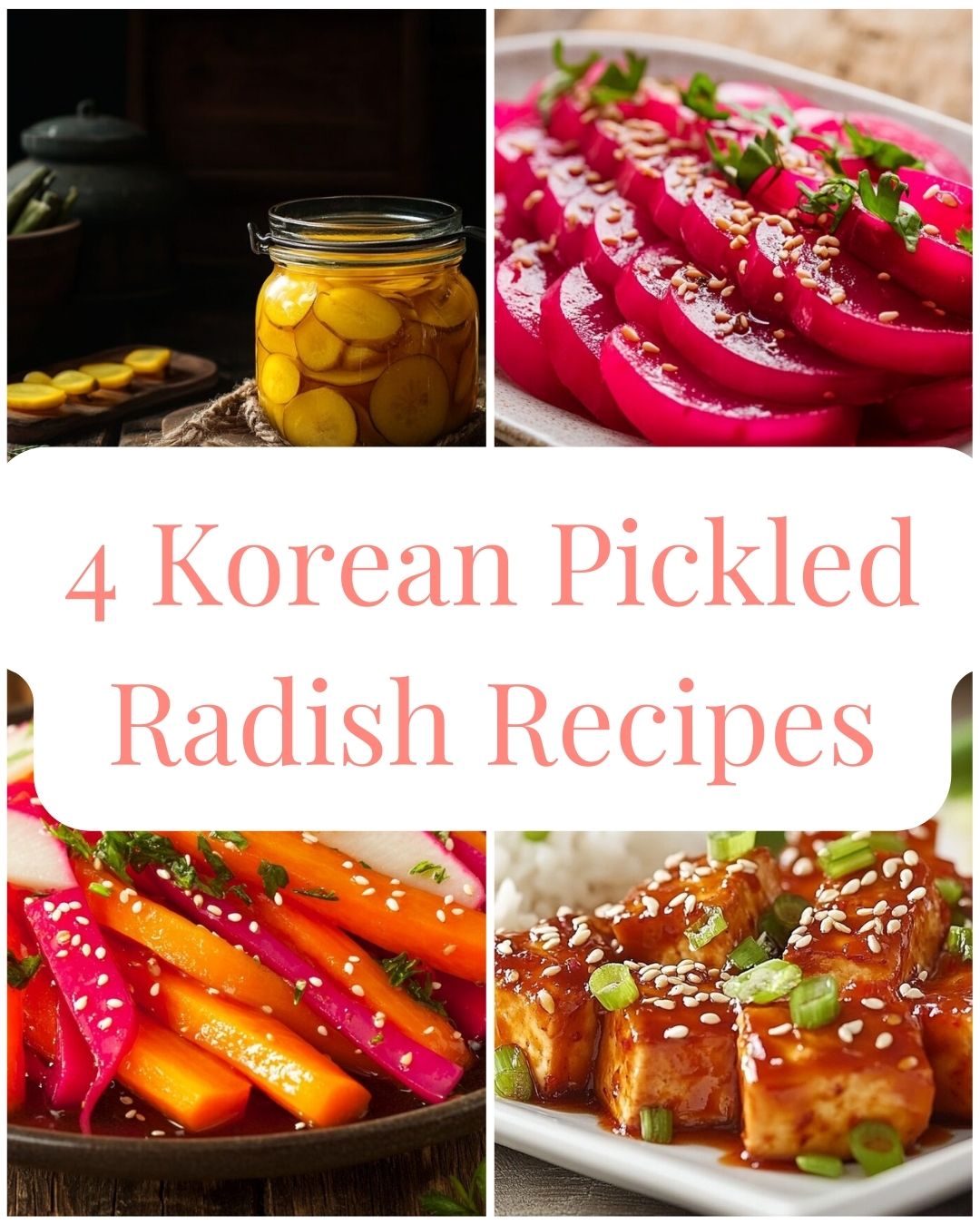 4 Korean Pickled Radish Recipes - Kim Kim Cooking