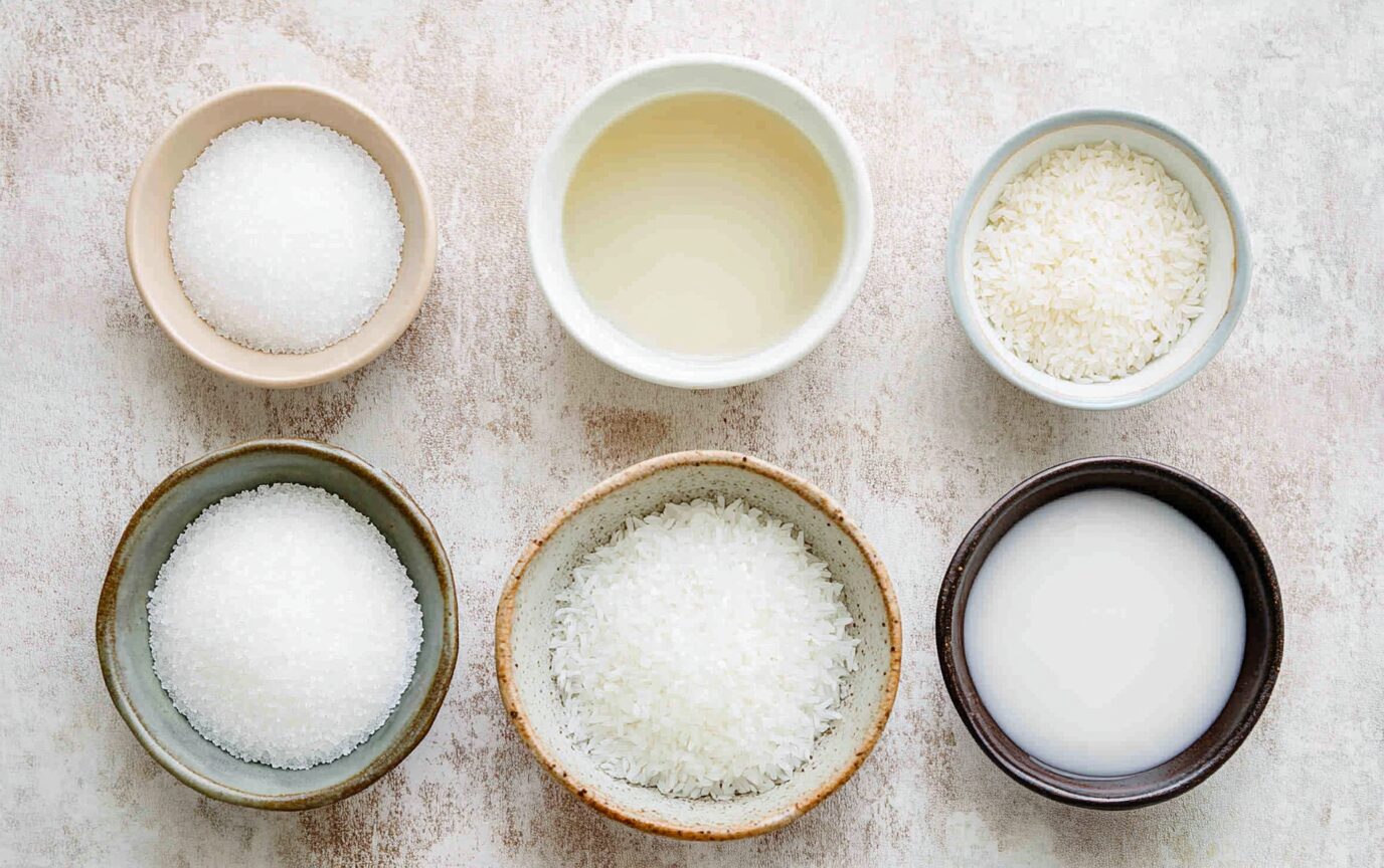 Homemade Sweet Korean Rice Punch - Kim Kim Cooking