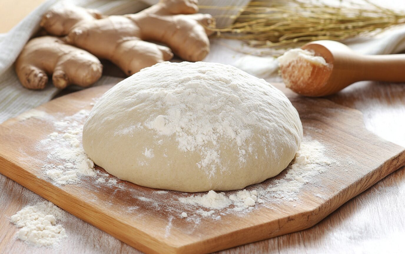 Easy Crispy Korean Ginger Cookies - Kim Kim Cooking