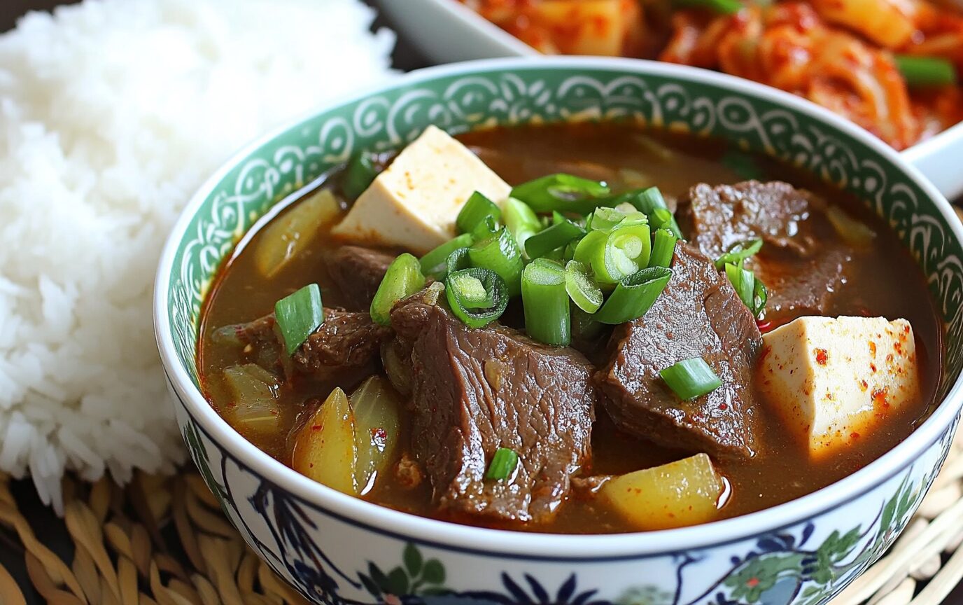 Beef Miso Stew - Kim Kim Cooking