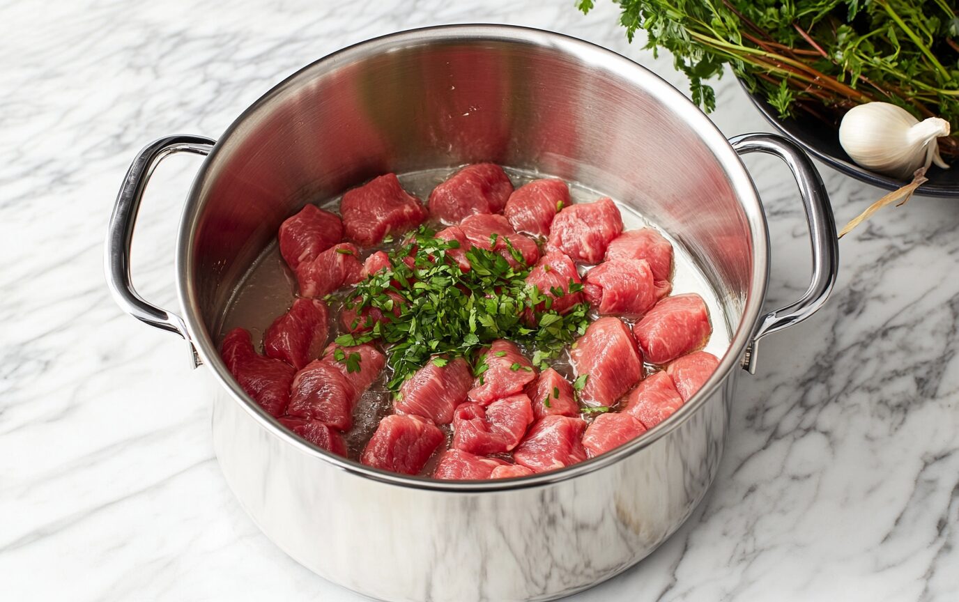 Beef Miso Stew - Kim Kim Cooking