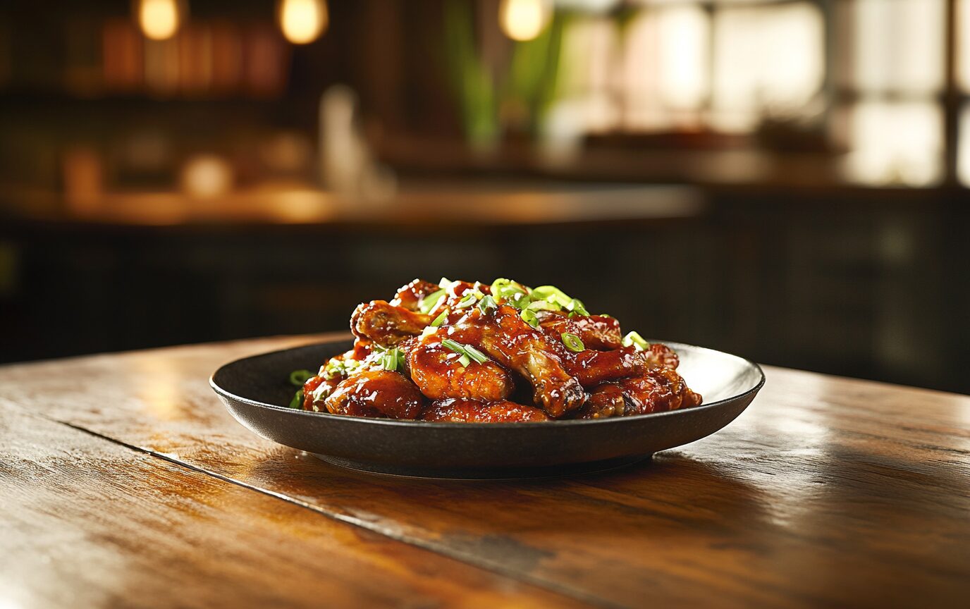 Easy Sweet & Spicy Chicken Wings - Kim Kim Cooking