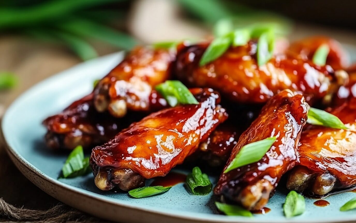 Easy Sweet & Spicy Chicken Wings - Kim Kim Cooking