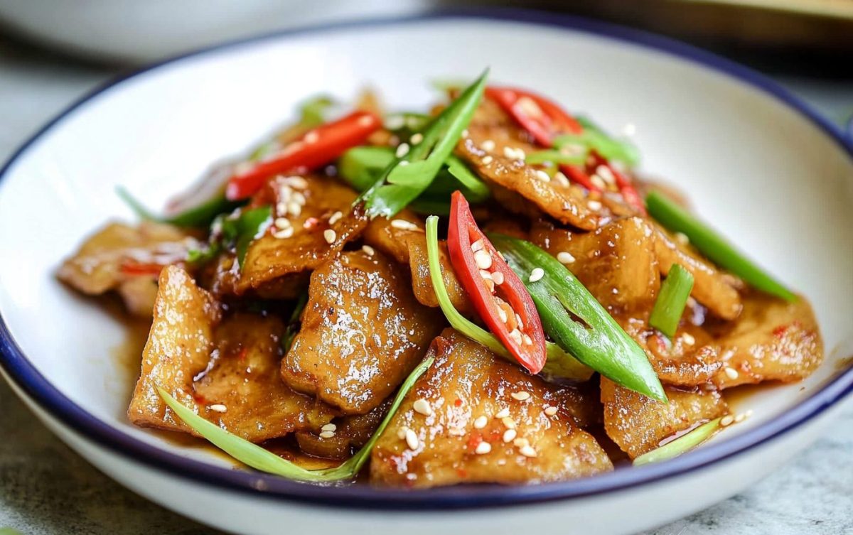 Spicy Stir-Fried Fish Cake - Kim Kim Cooking