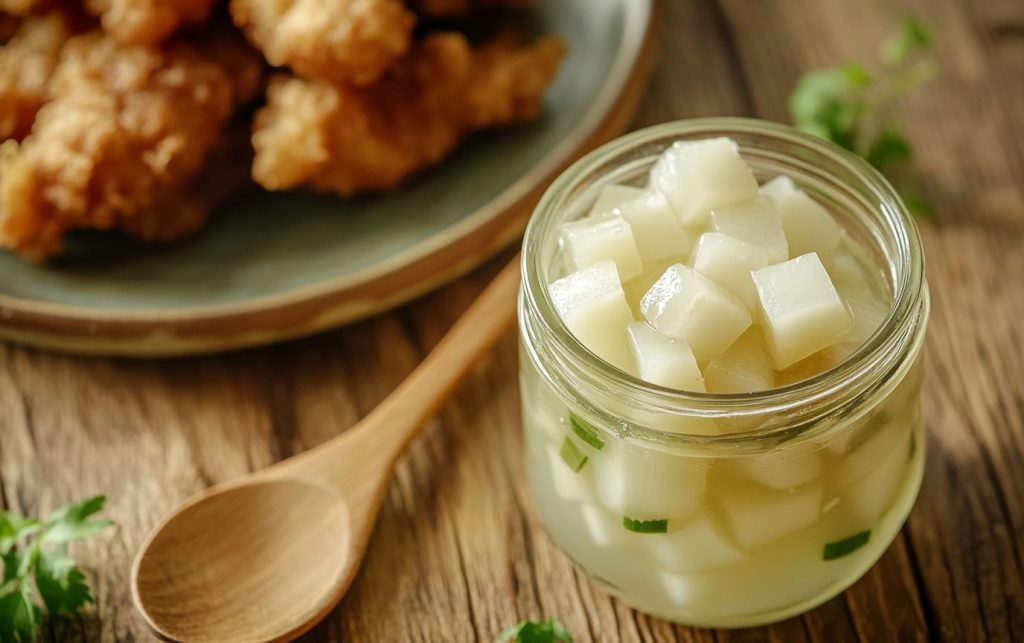Sweet Tangy Radish Pickles - Kim Kim Cooking