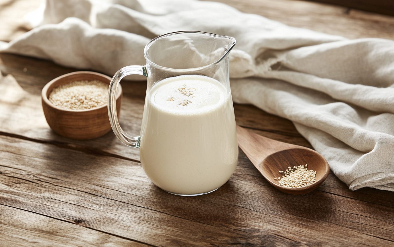 Silky Soy Milk - Kim Kim Cooking