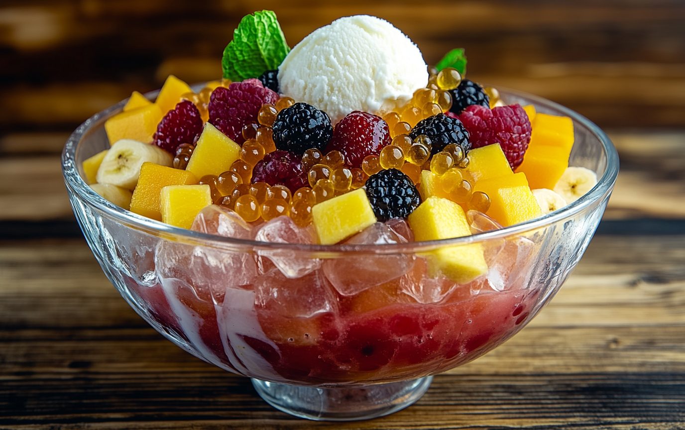 Korean Summer Fruit Punch - Kim Kim Cooking