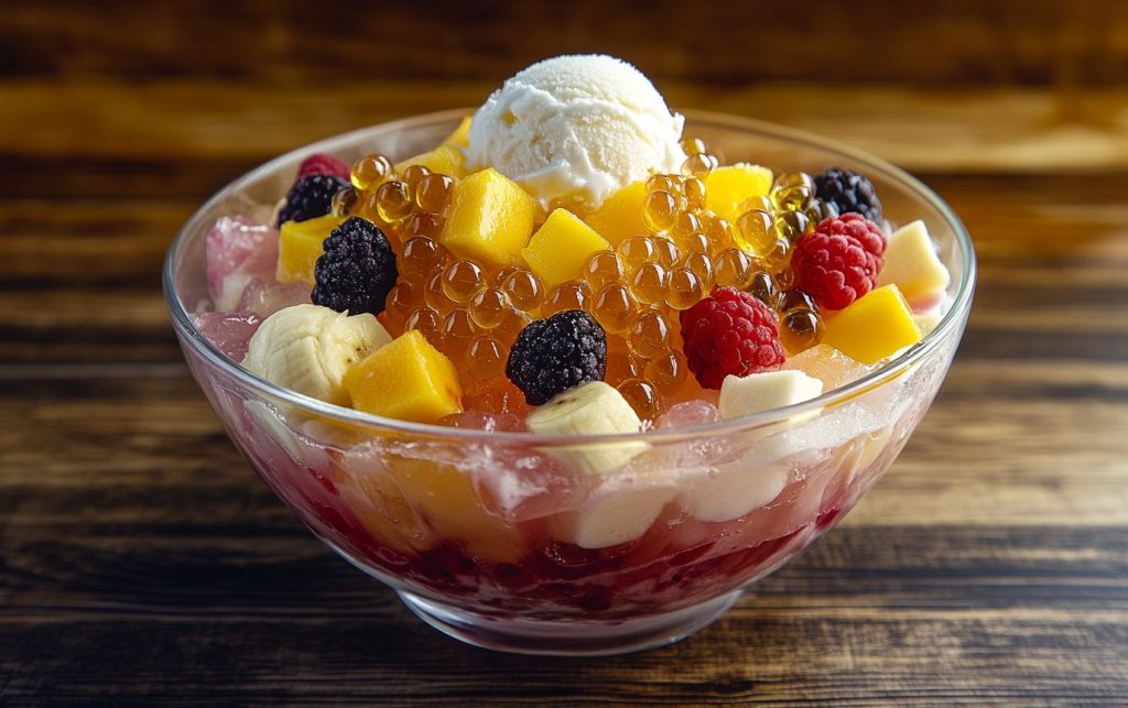 Korean Summer Fruit Punch - Kim Kim Cooking