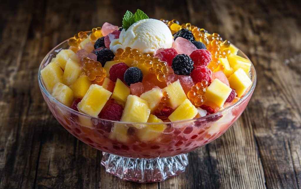 Korean Summer Fruit Punch - Kim Kim Cooking